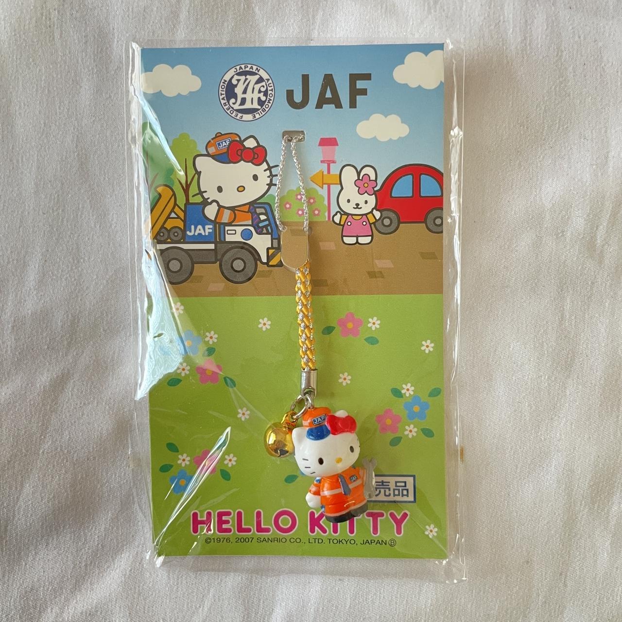 🦺HELLO KITTY CONSTRUCTION WORKER GOTOCHI CHARM🦺... - Depop