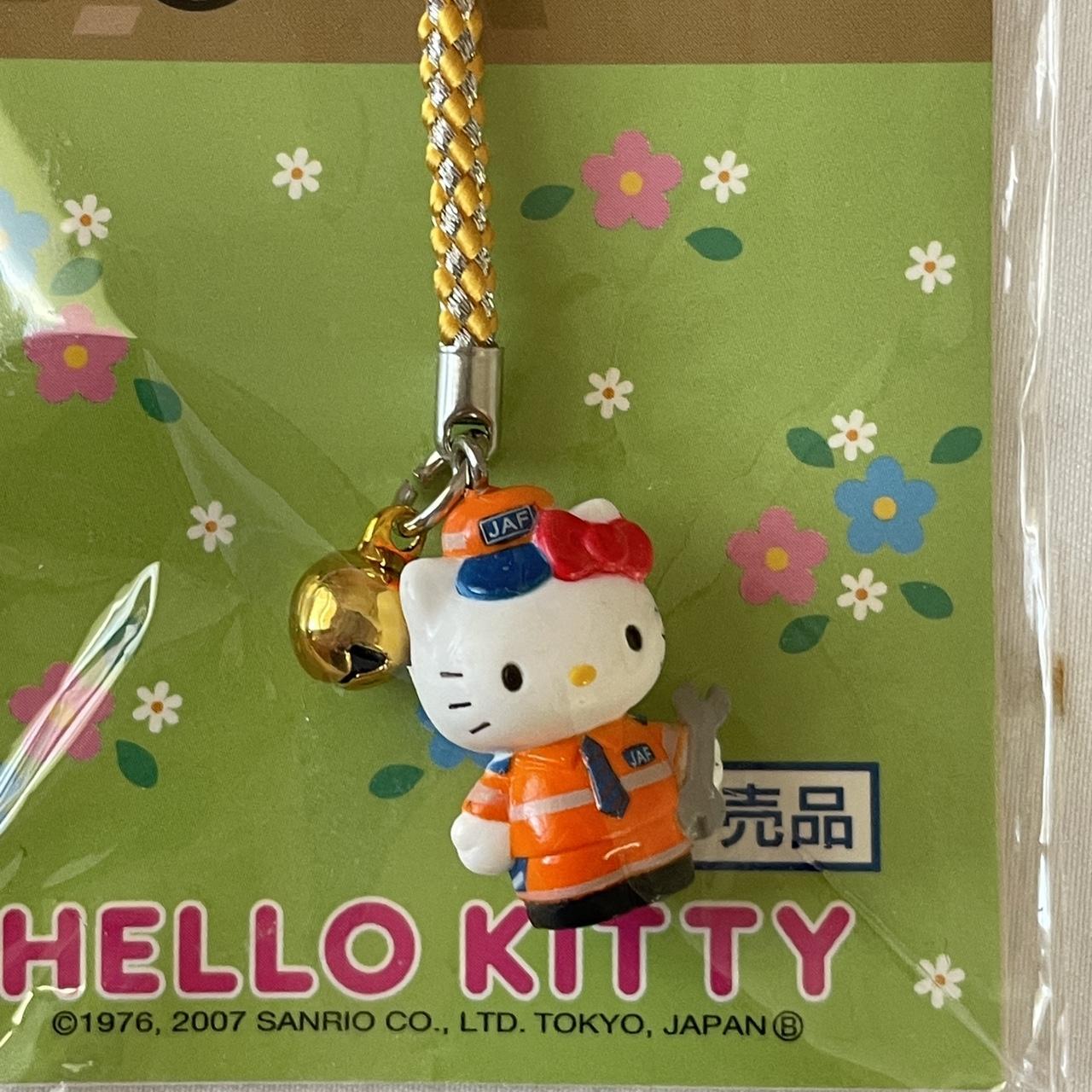 🦺HELLO KITTY CONSTRUCTION WORKER GOTOCHI CHARM🦺... - Depop