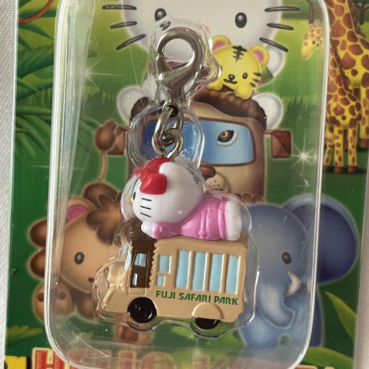 🚌🦁RARE HELLO KITTY SAFARI BUS GOTOCHI CHARM🦁🚌 can... - Depop
