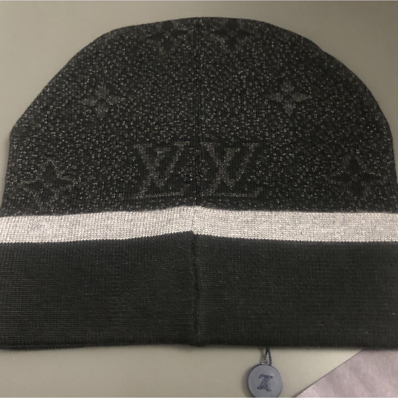 LV Monogram Eclipse Beanie Never been... - Depop