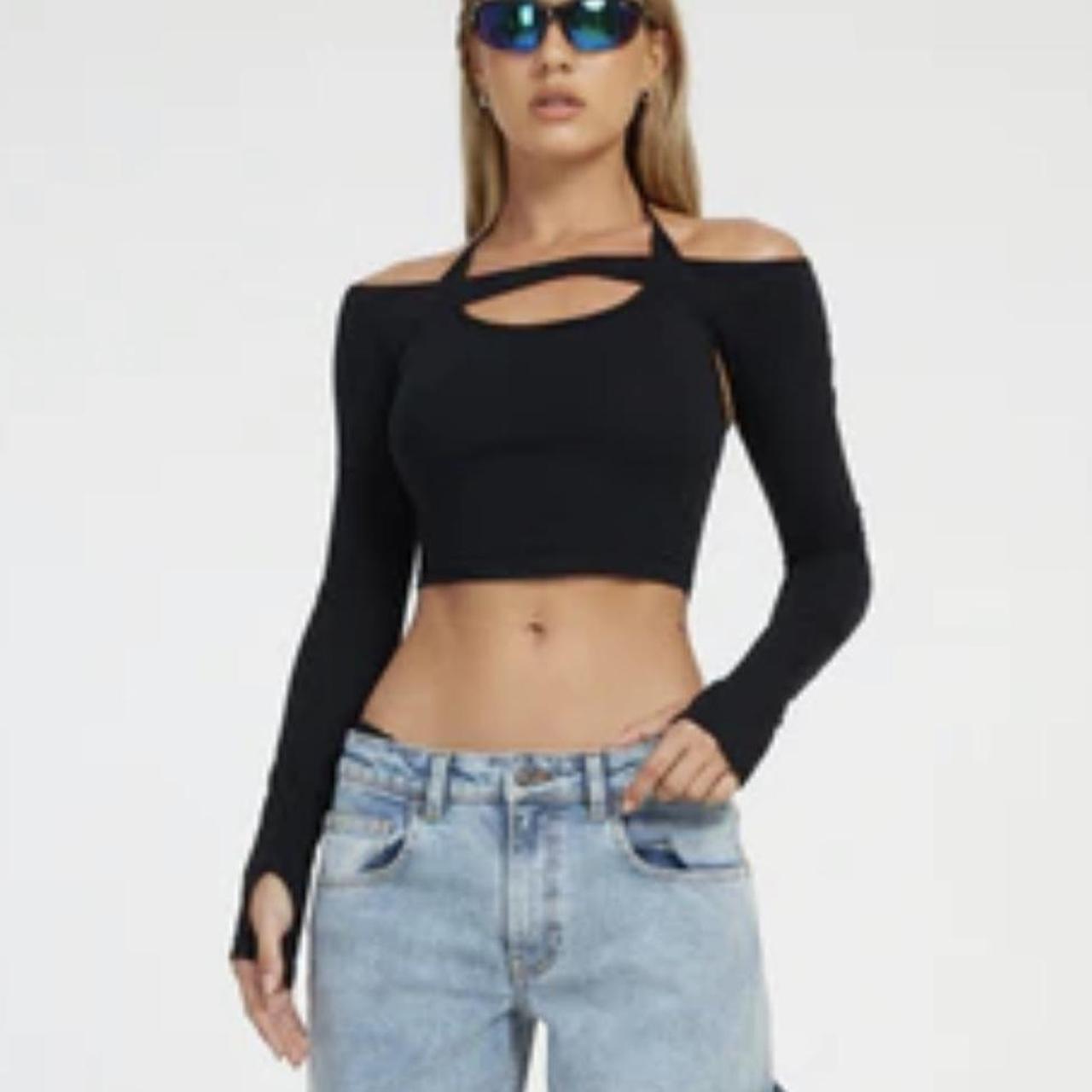 Motel Rocks brandy long sleeve top. Brand new!... - Depop