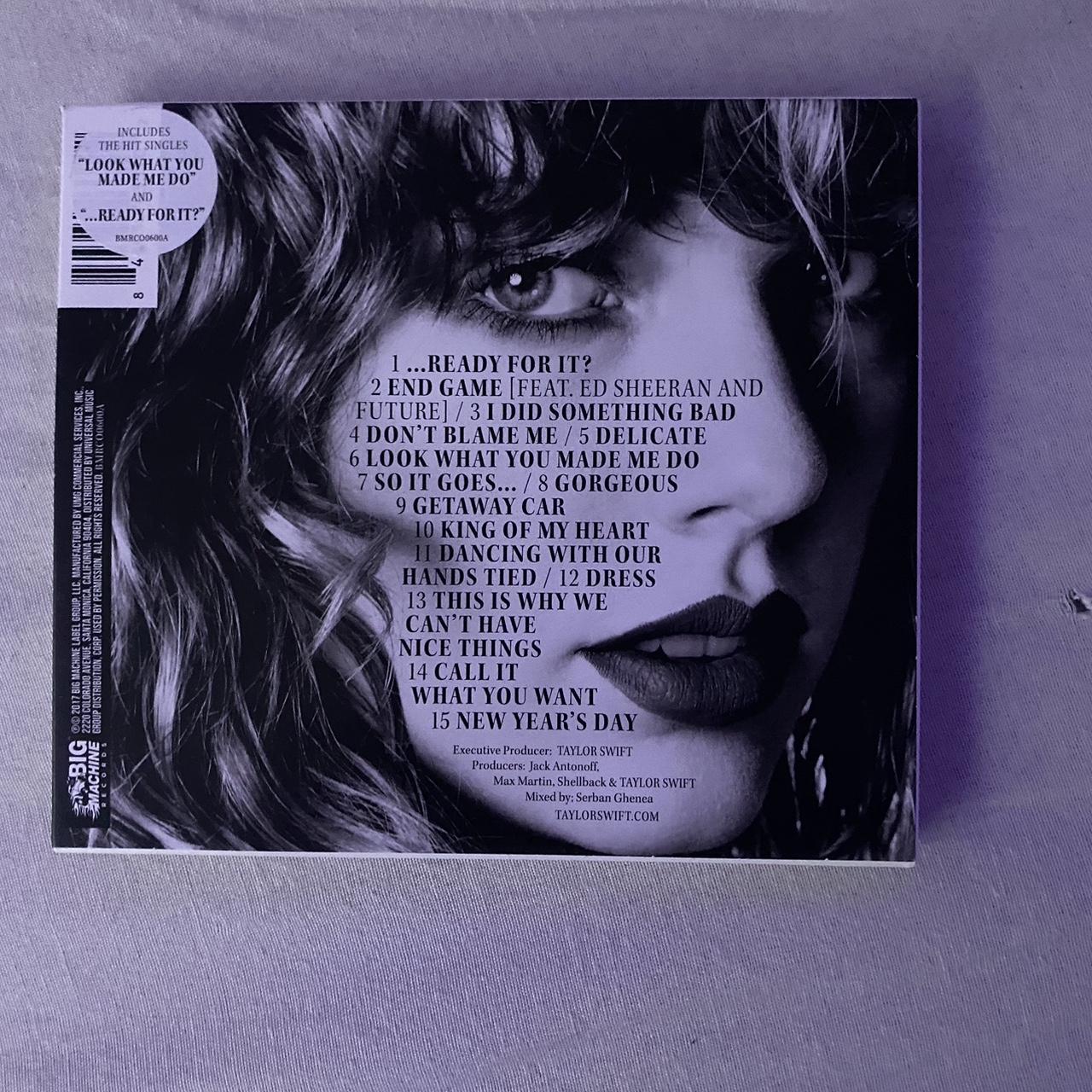Taylor swift reputation cd lightly used with poster... - Depop