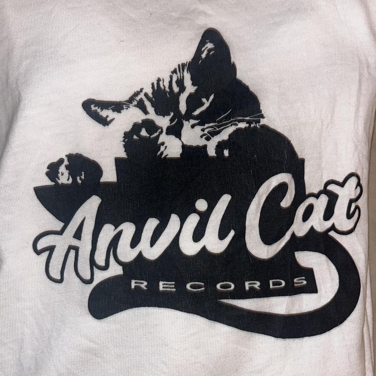 Lovejoy Anvil Cat Records White Size M #Lovejoy... - Depop