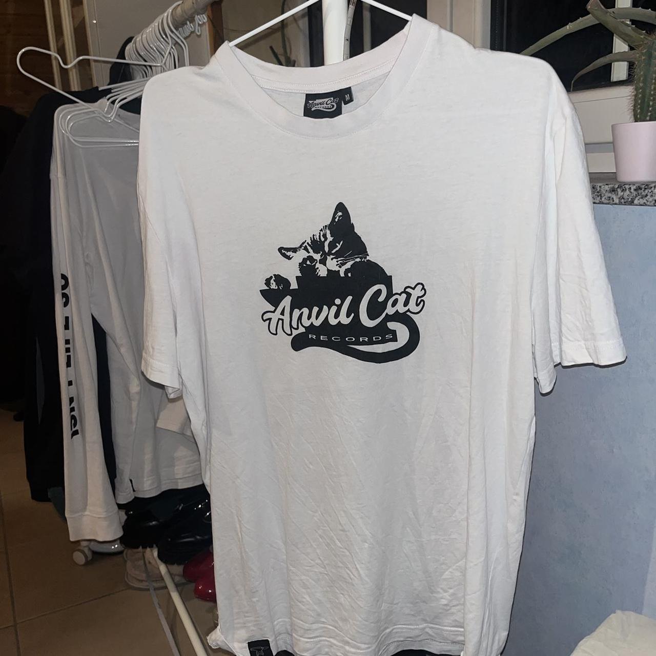 Lovejoy Anvil Cat Records White Size M #Lovejoy... - Depop
