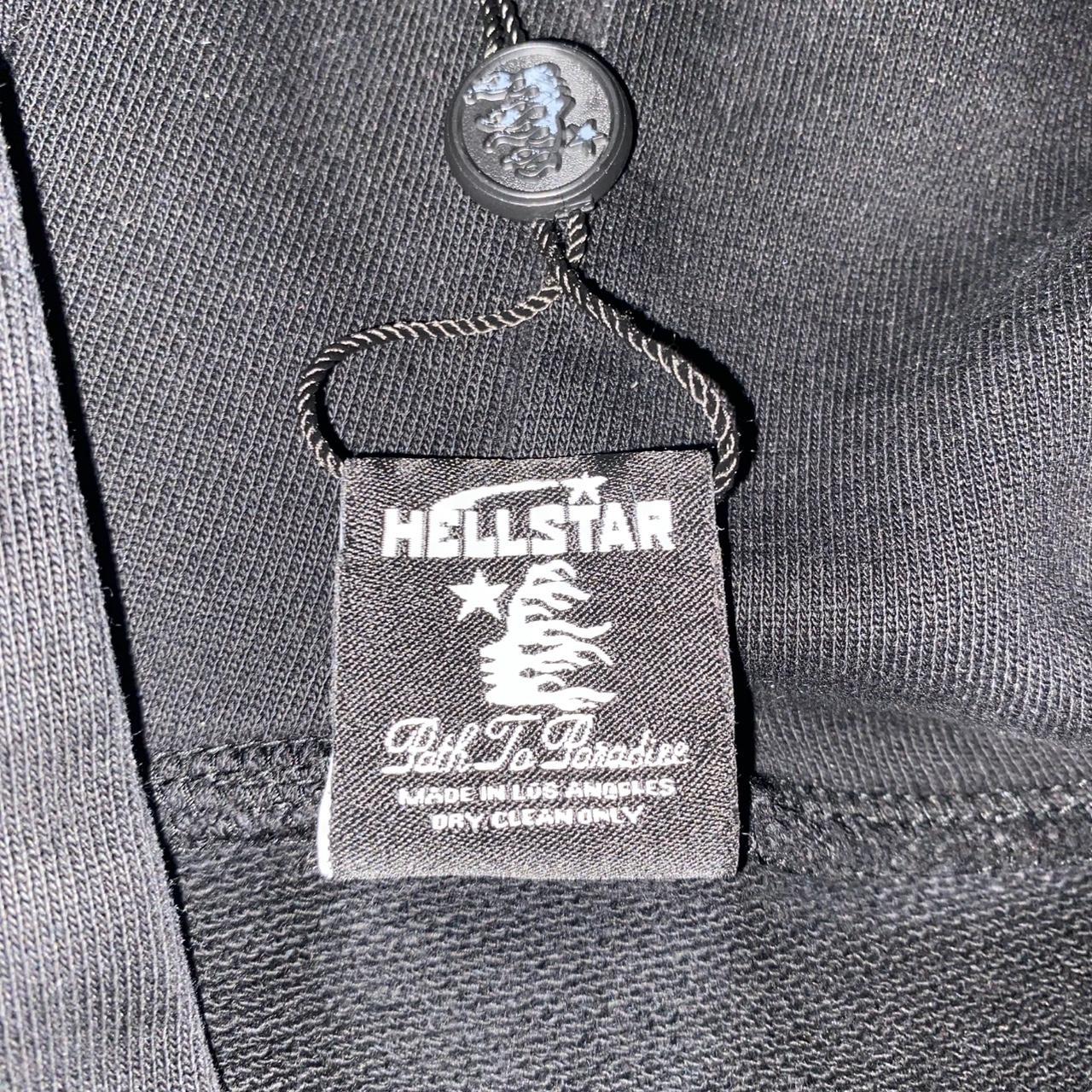 HELLSTAR SIZE SMALL BLACK/GREY/WHITE - Depop