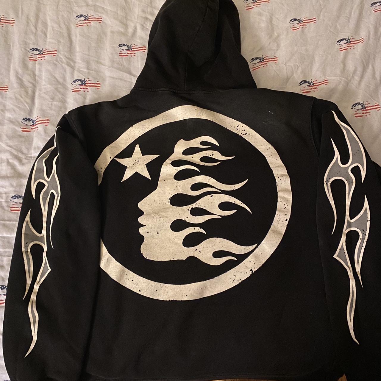 HELLSTAR SIZE SMALL BLACK/GREY/WHITE - Depop