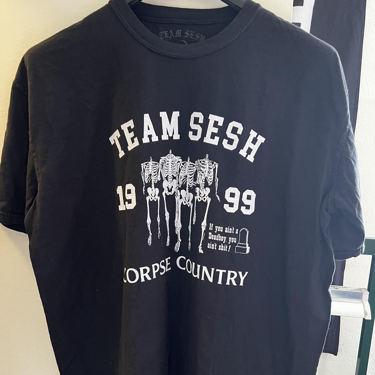 Team sesh bones teamseshbones corpse country shirt - Depop