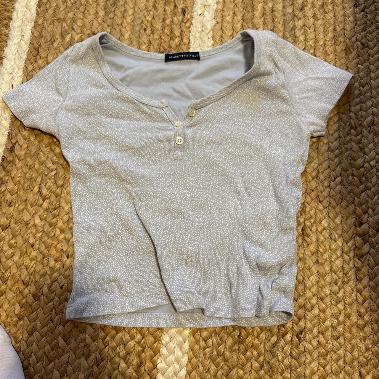 Brandy floral top one size very flattering in great... | Depop