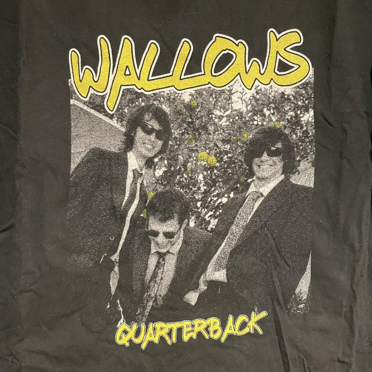 wallows “quarterback” single merch shirt in size... - Depop