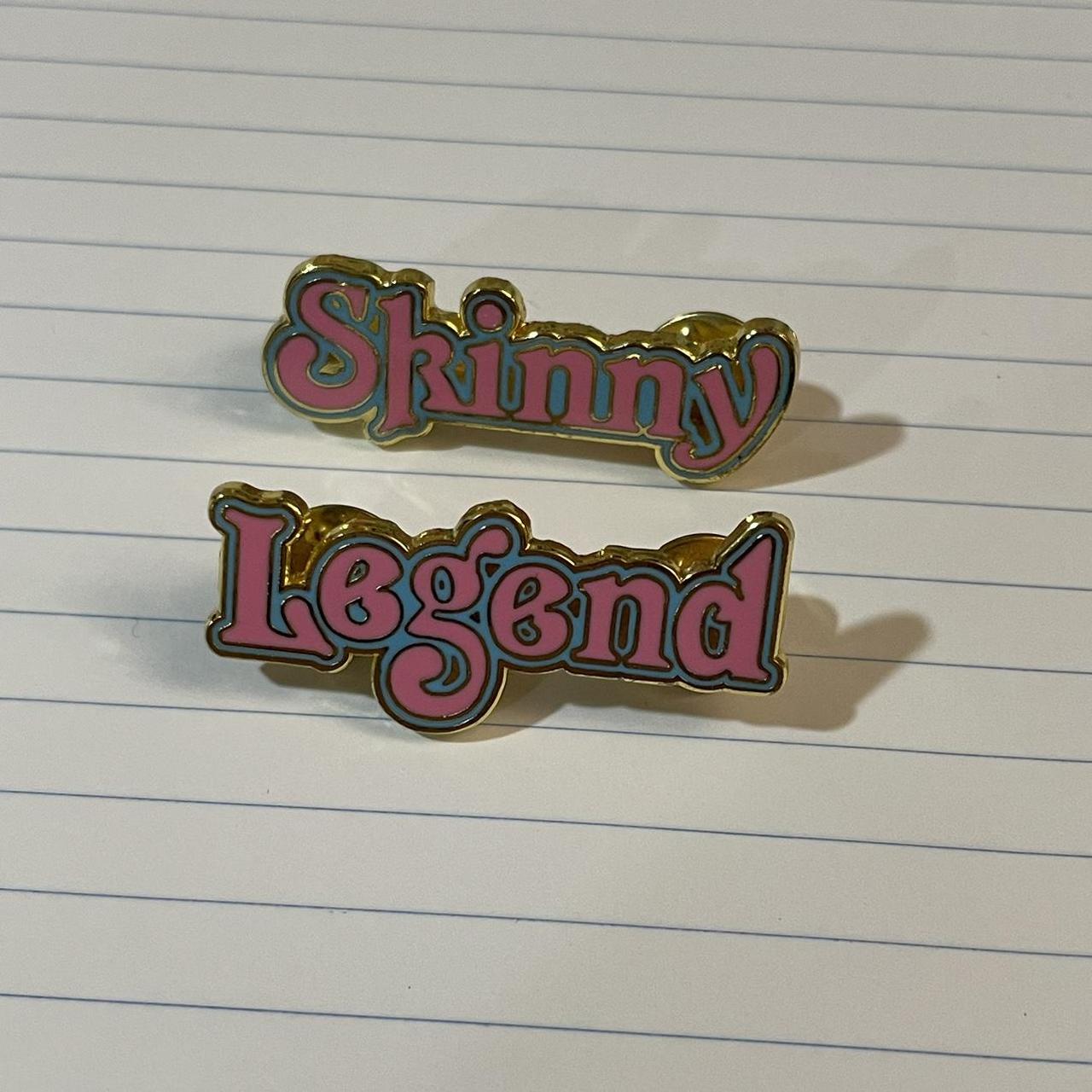 trixie mattel “skinny legend” pin set purchased from... - Depop