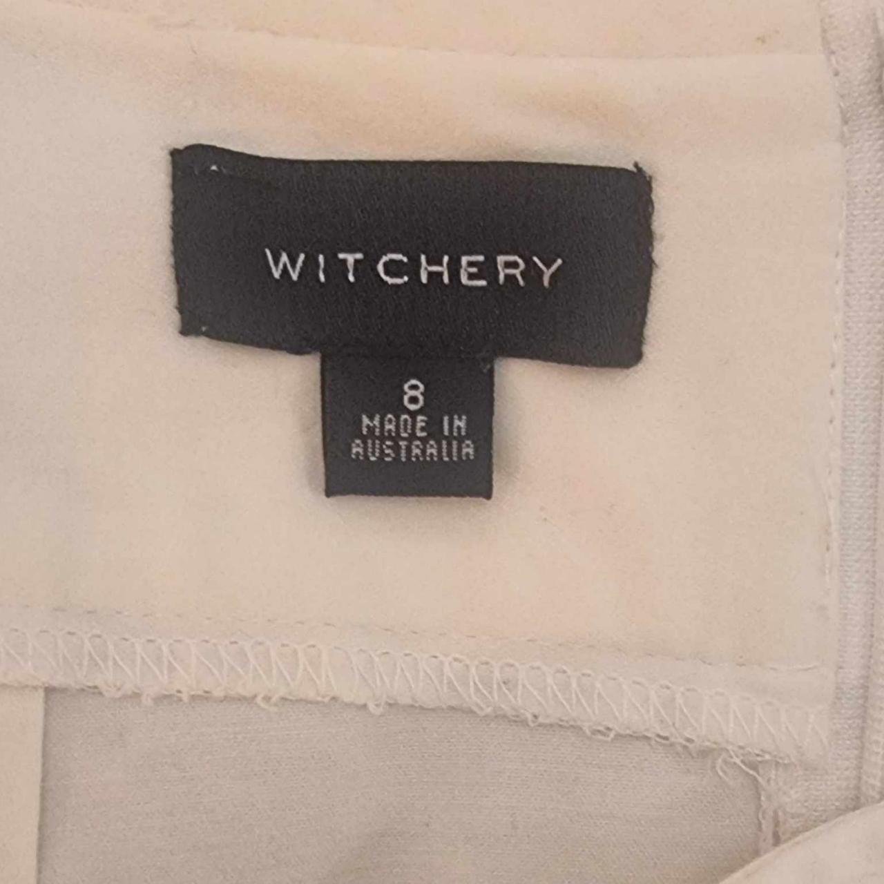 Size 8 Witchery Skirt Simple skirt, with undone hem... - Depop