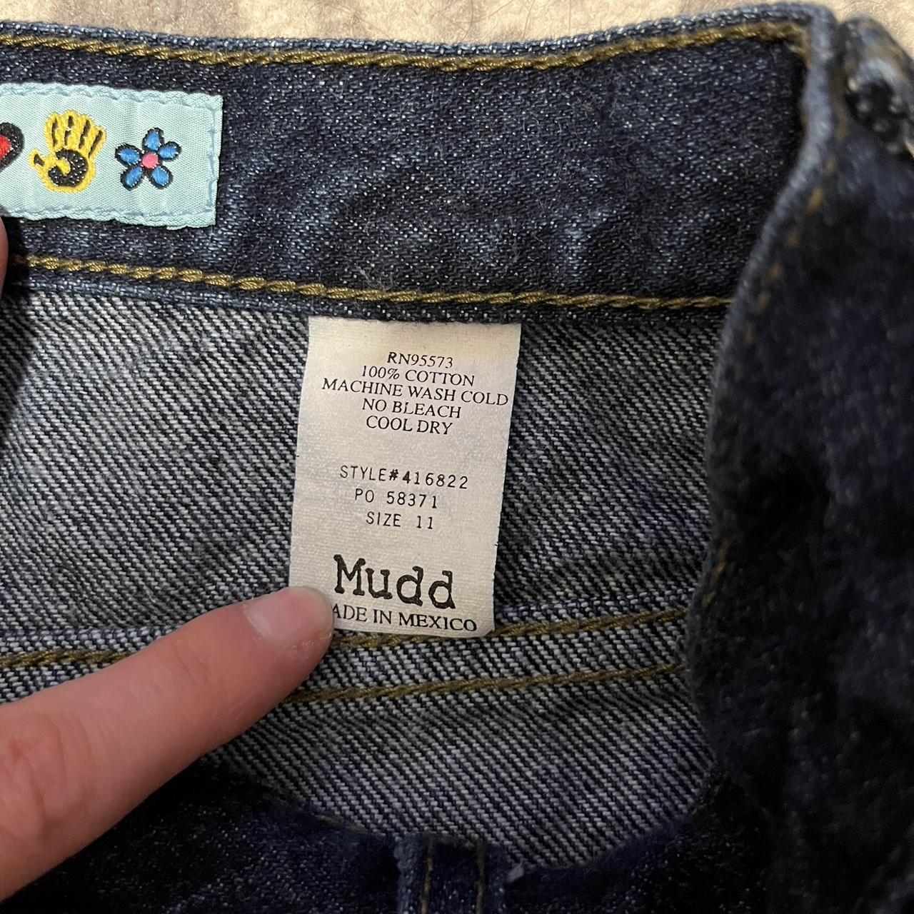 Vintage Mudd bootcut flared jeans Labeled size 11,... - Depop