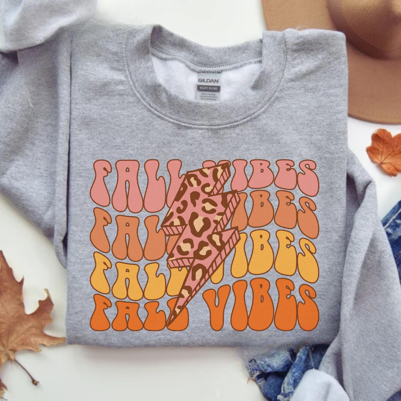 Fall Vibes, Retro, lightening bolt, fall sweaters - Depop