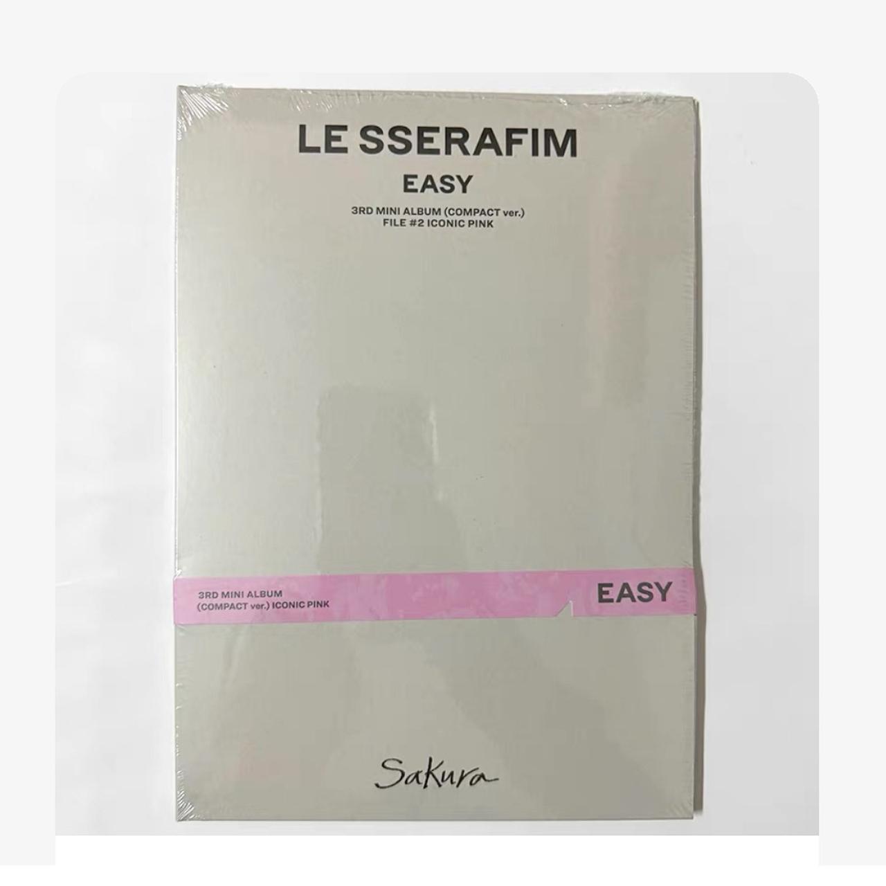 LE SSERAFIM lesserafim easy album compact ver photo... | Depop