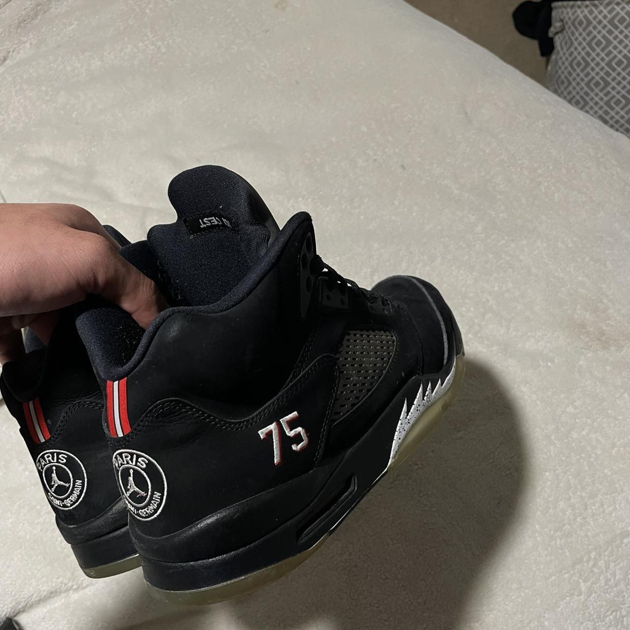 Jordan 5 PSG Size 11 Used but good condition No box - Depop