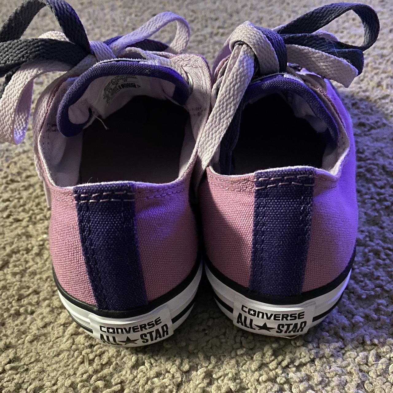 Converse All Star for girls, color purple, size 4 - Depop