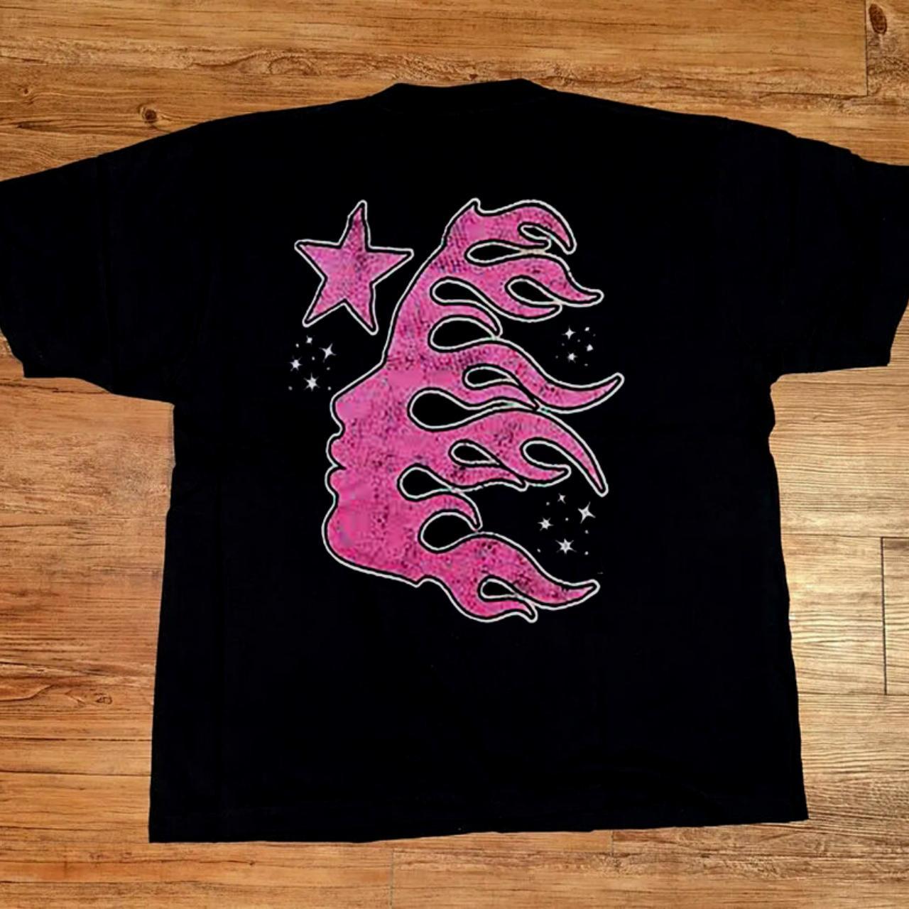 Hellstar Paradise Girls T-shirt black 100%... - Depop