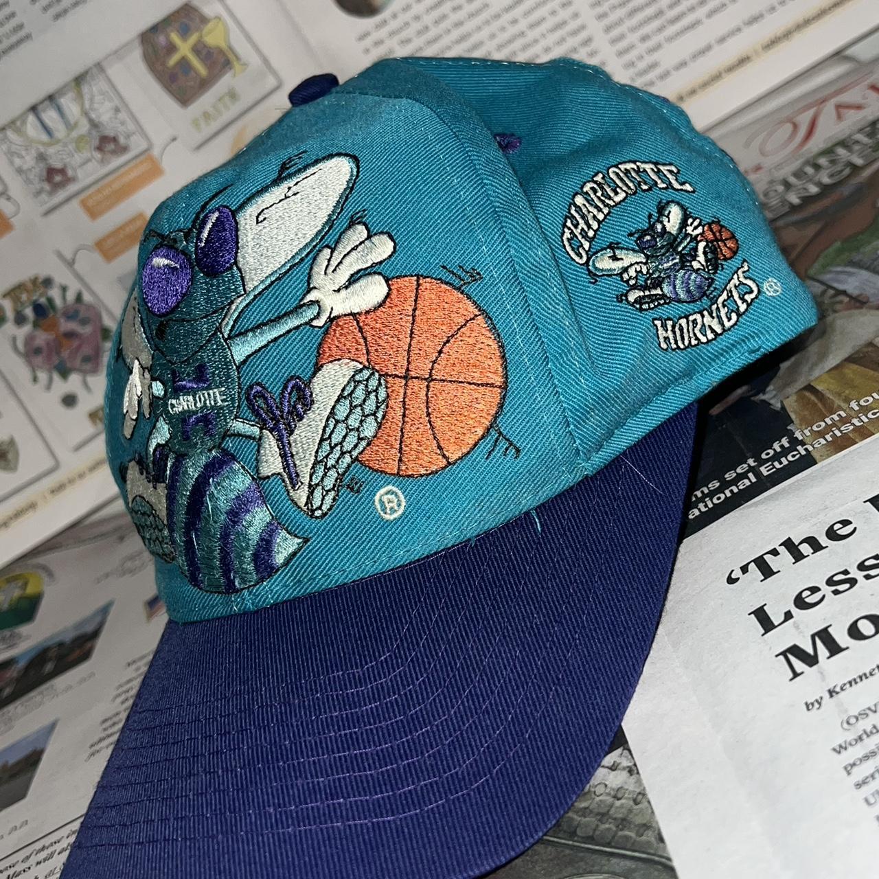 Vintage Charlotte Hornets Logo Athletic Snapback Hat | Depop Vintage Charlotte Hornets Logo Athletic Snapback Hat | Depop