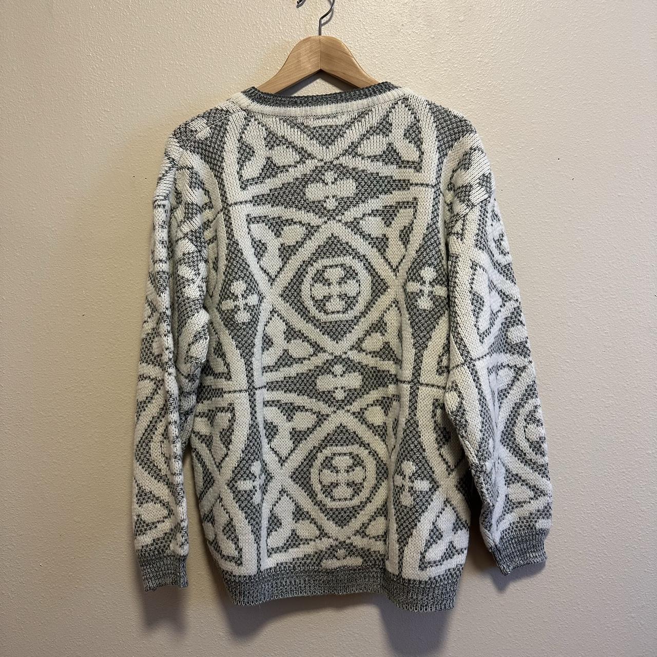 Vintage PARTNERS BY MERVYNS cardigan sweater •size... - Depop