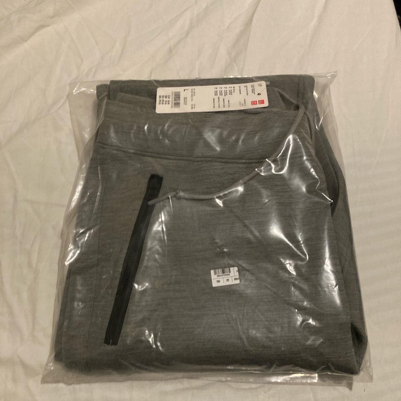 Uniqlo gray joggers ultra stretch Rrp £30 Brand... - Depop