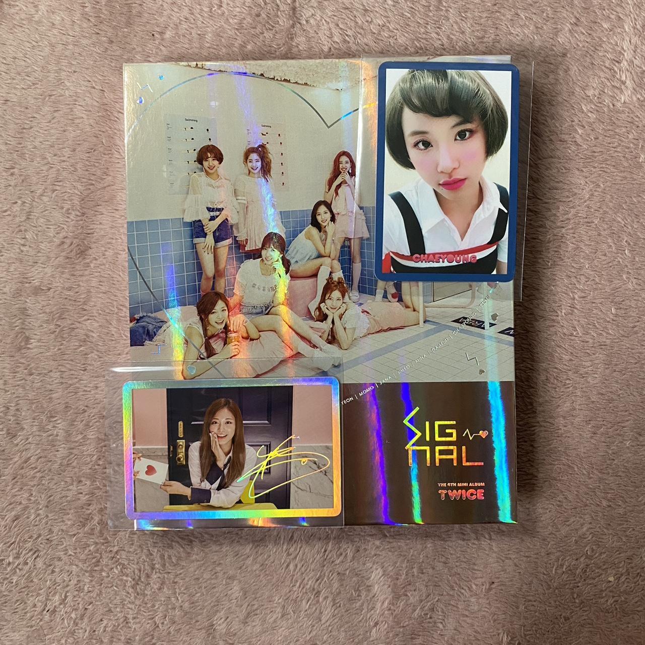 Signal album by TWICE inclusions : ♡︎ Momo cd ♡︎... - Depop