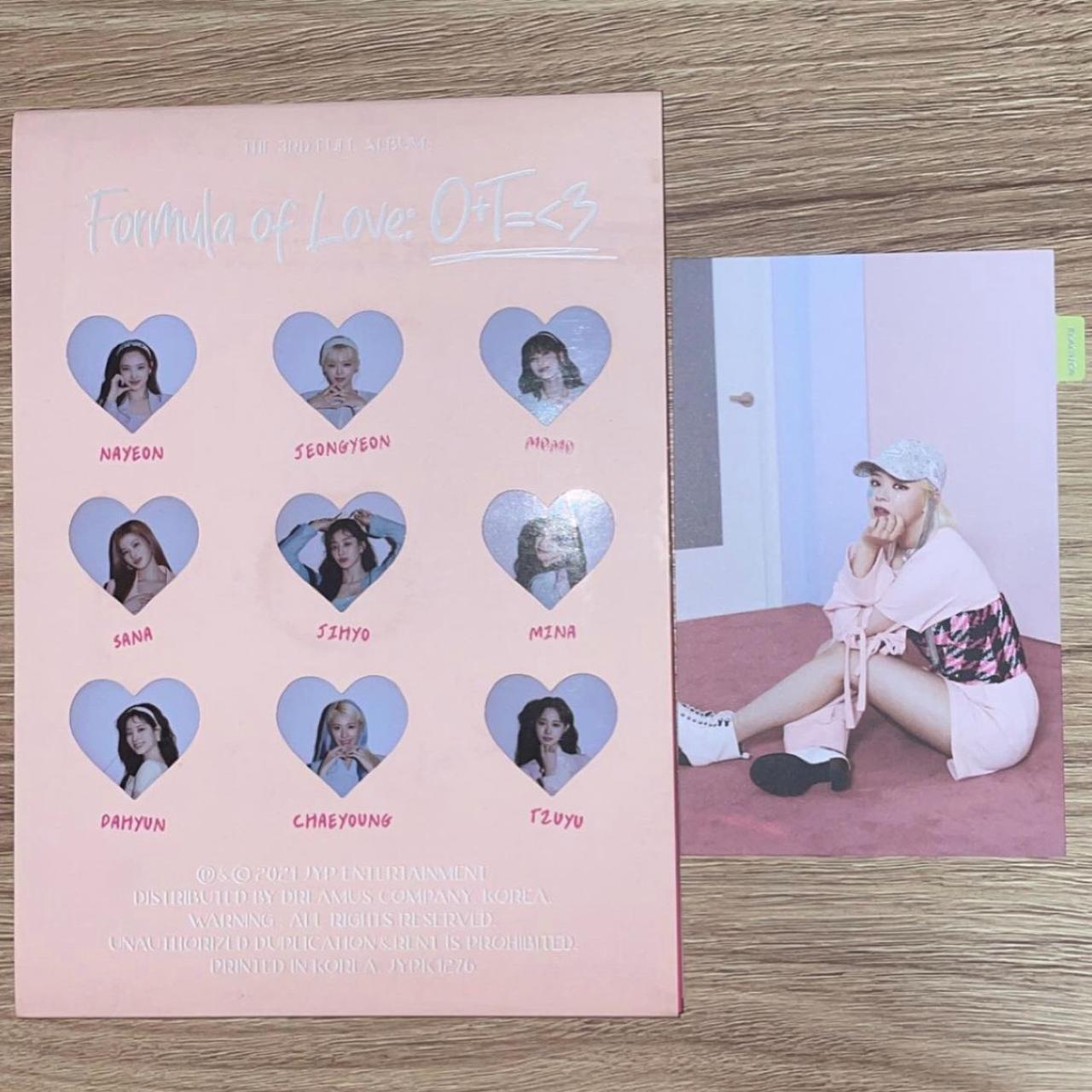 Twice formula of love album jeongyeon... - Depop