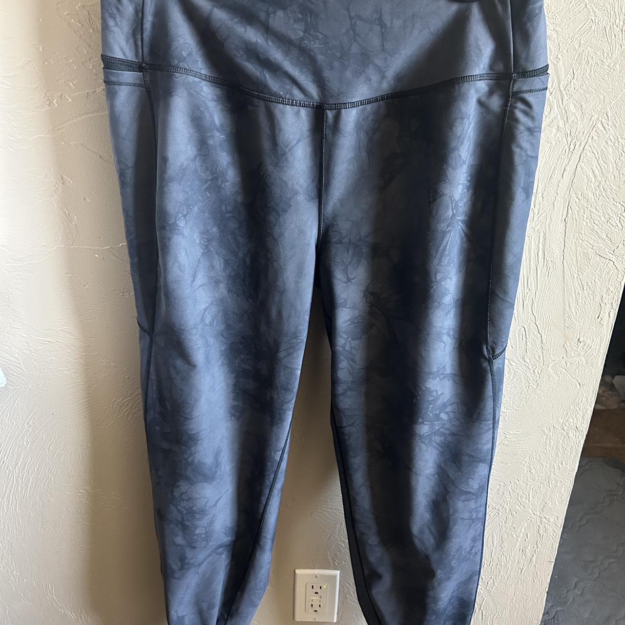 Calia Joggers by Carrie Underwood. Greyish, tie die... - Depop