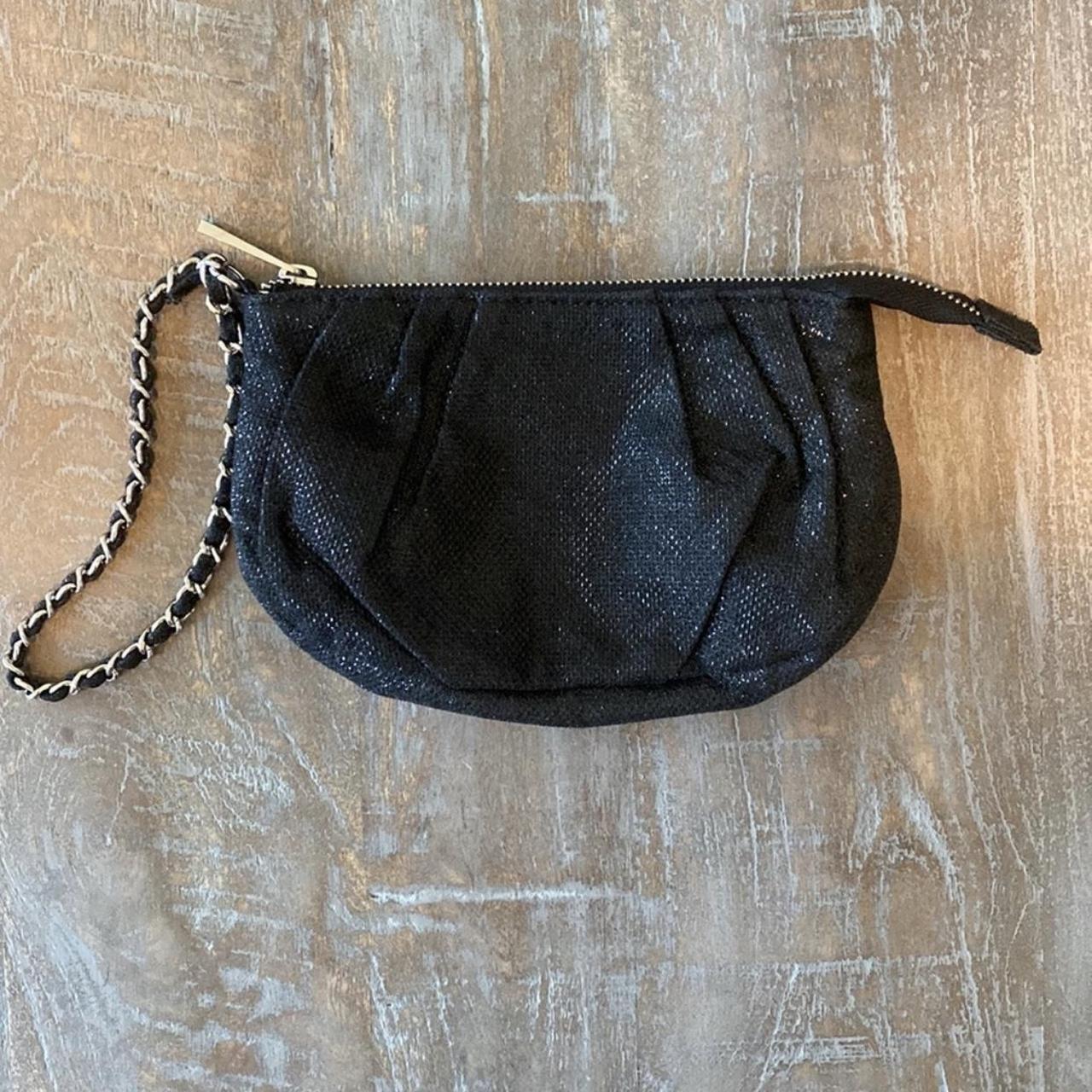 Express Black Sparkly Clutch - Depop