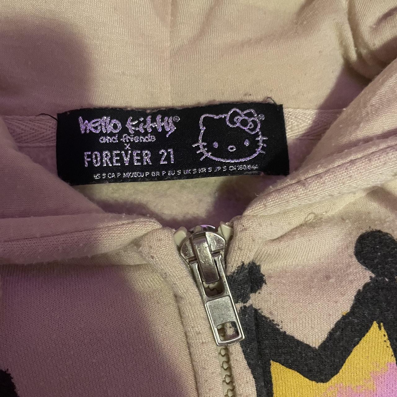 hello kitty jacket from forever 21 no marks stains... - Depop