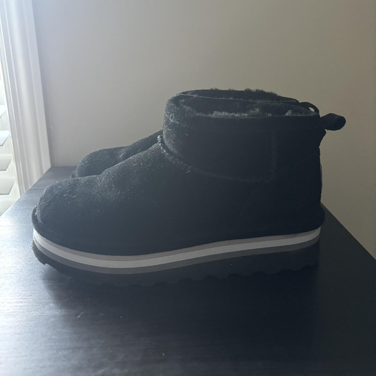 Black mini platform Bearpaws. Used, excellent... | Depop