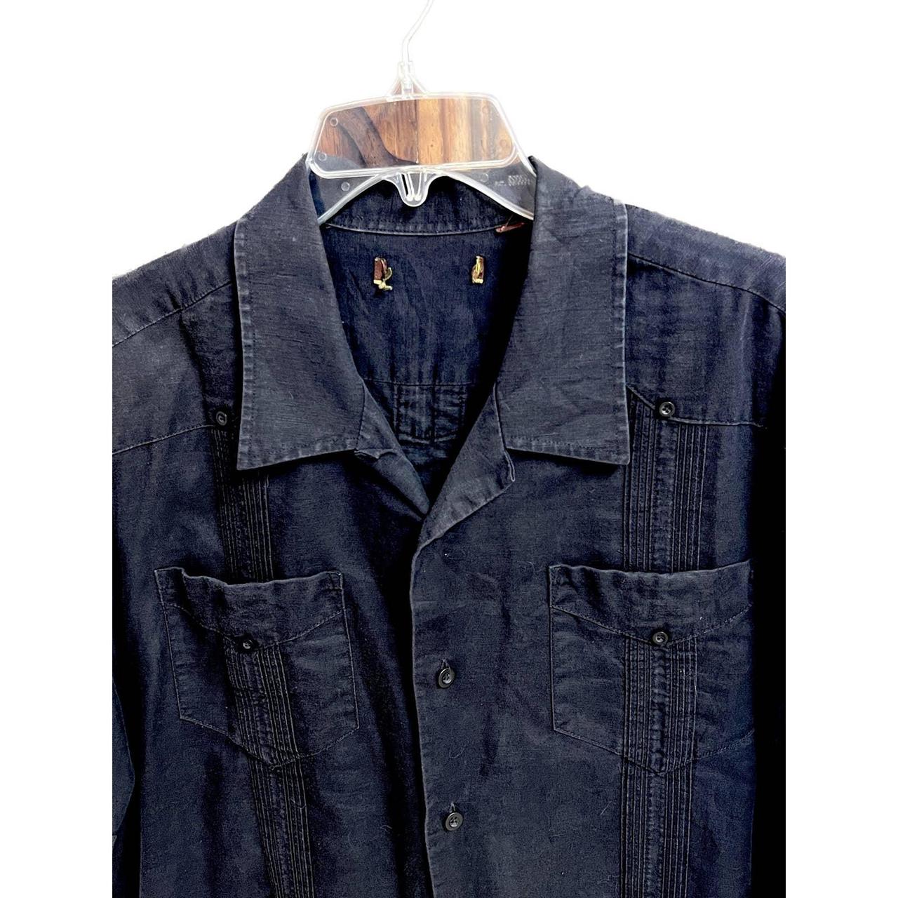 CUBAVERA Guayabera shirt. Also known as a Mexican... - Depop