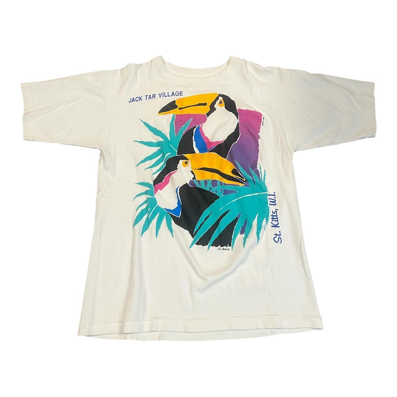 vintage 1986 jack tar village tee super cool... - Depop