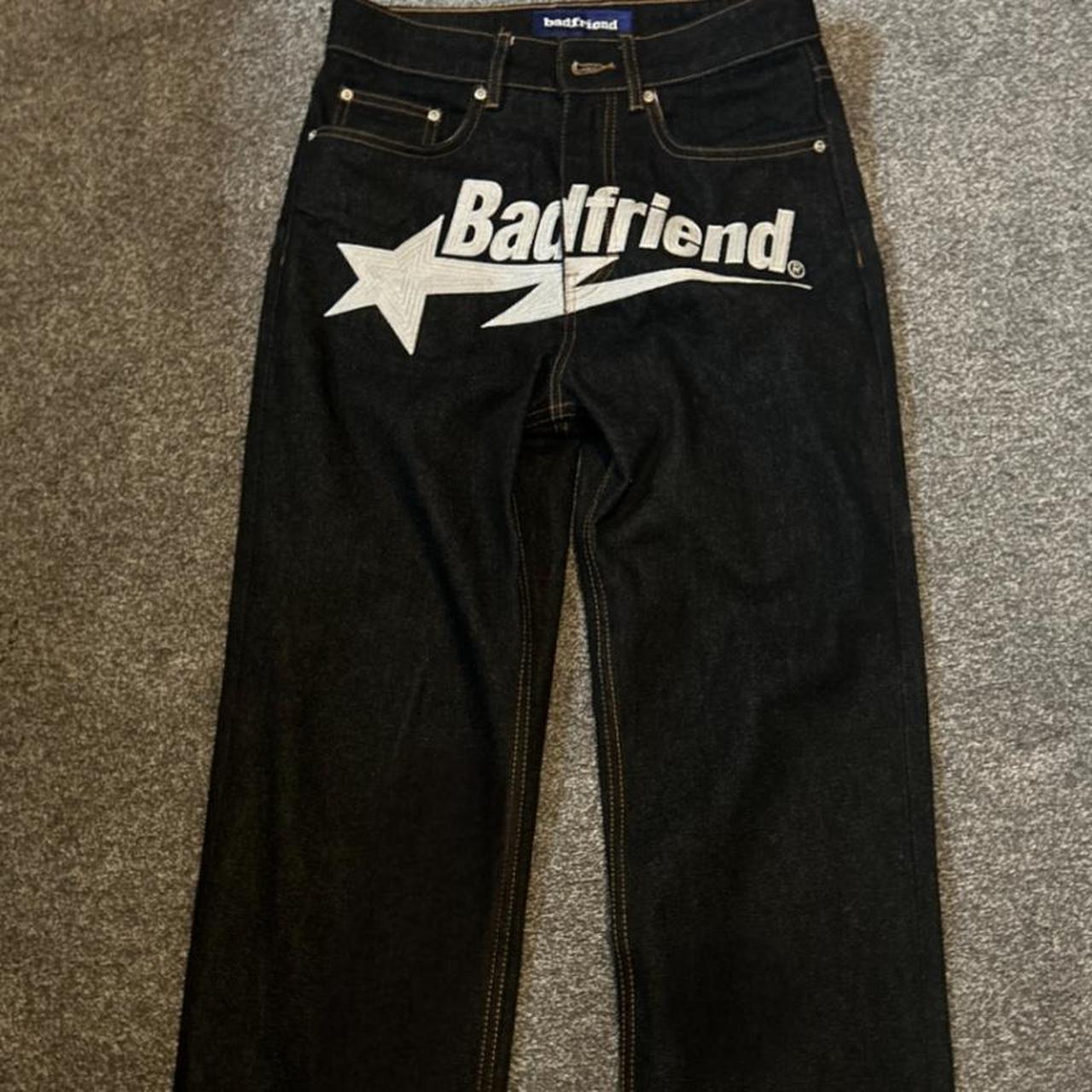 badfriend black jeans. worn once or twice. - Depop