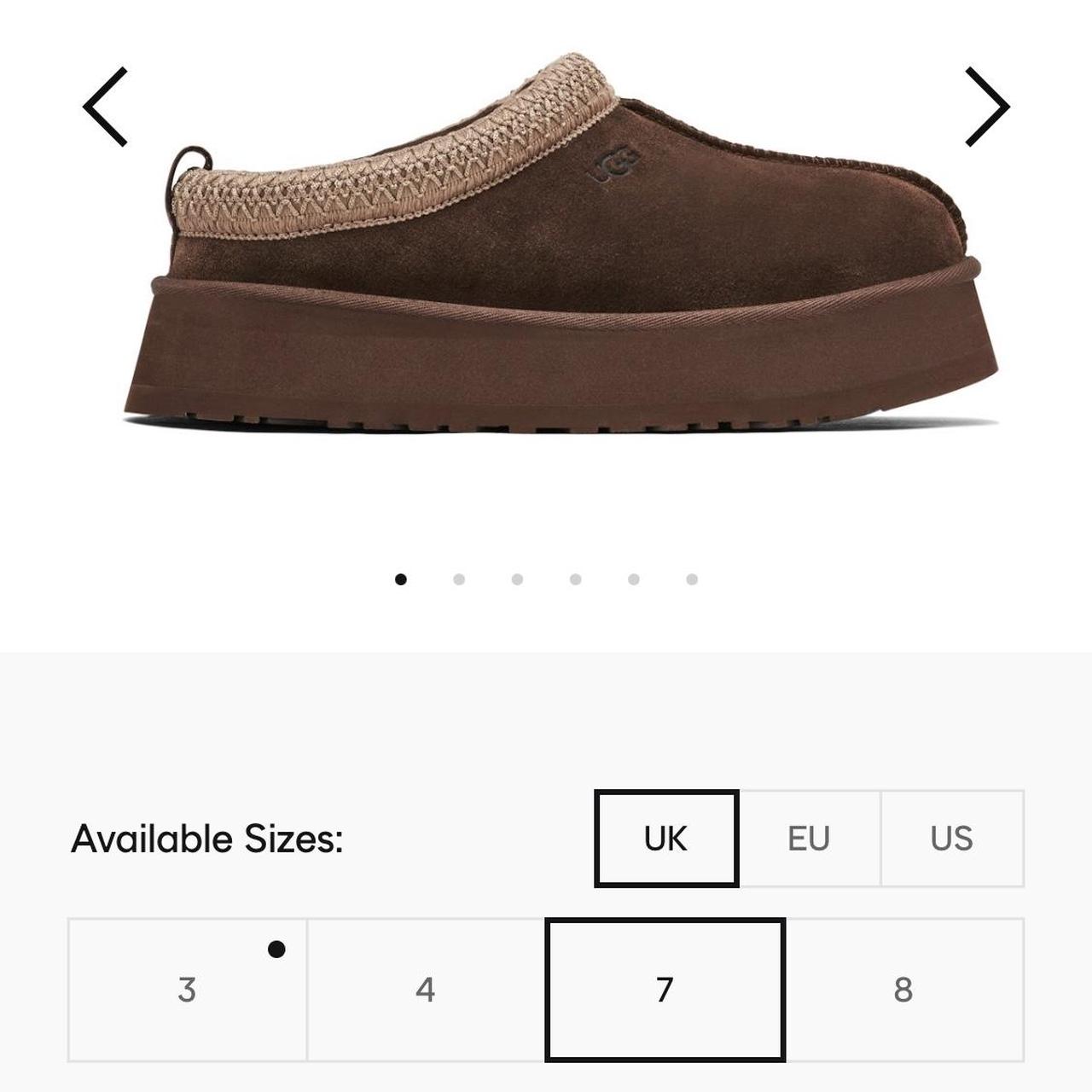 Ugg Tazz Platform in the exclusive burnt cedar Size... - Depop