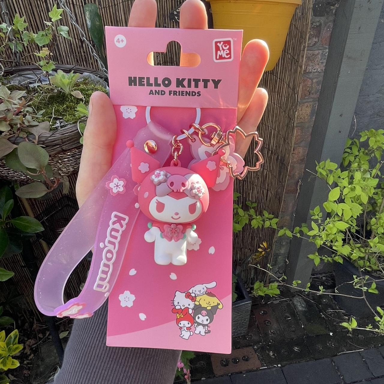 Kuromi keyring Hello kitty/ Sanrio keyring Brand... | Depop