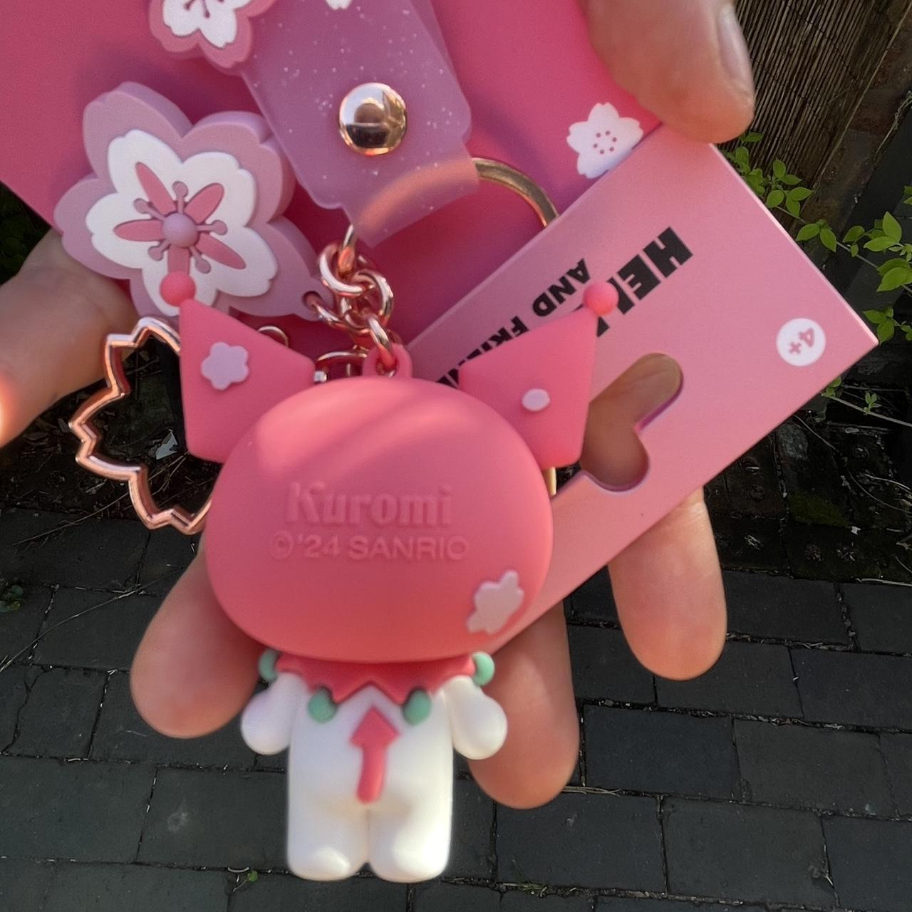 Kuromi keyring Hello kitty/ Sanrio keyring Brand... | Depop