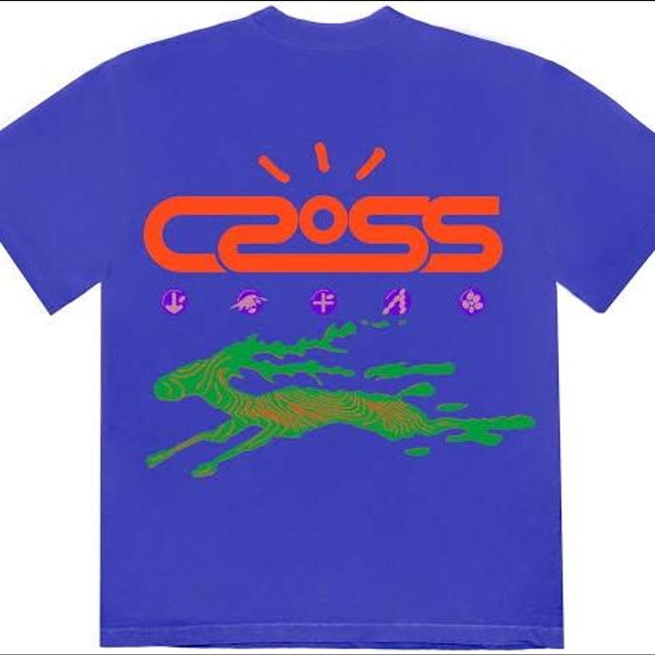 Travis Scott precision cross tee size M brand... - Depop