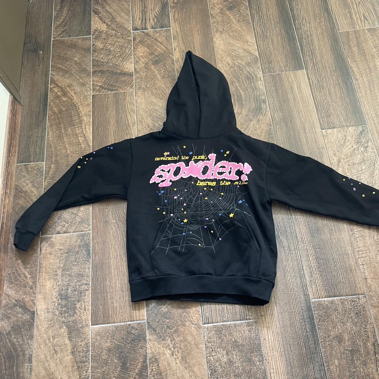 Sp5der V2 hoodie brand new Medium Open 2 offers - Depop