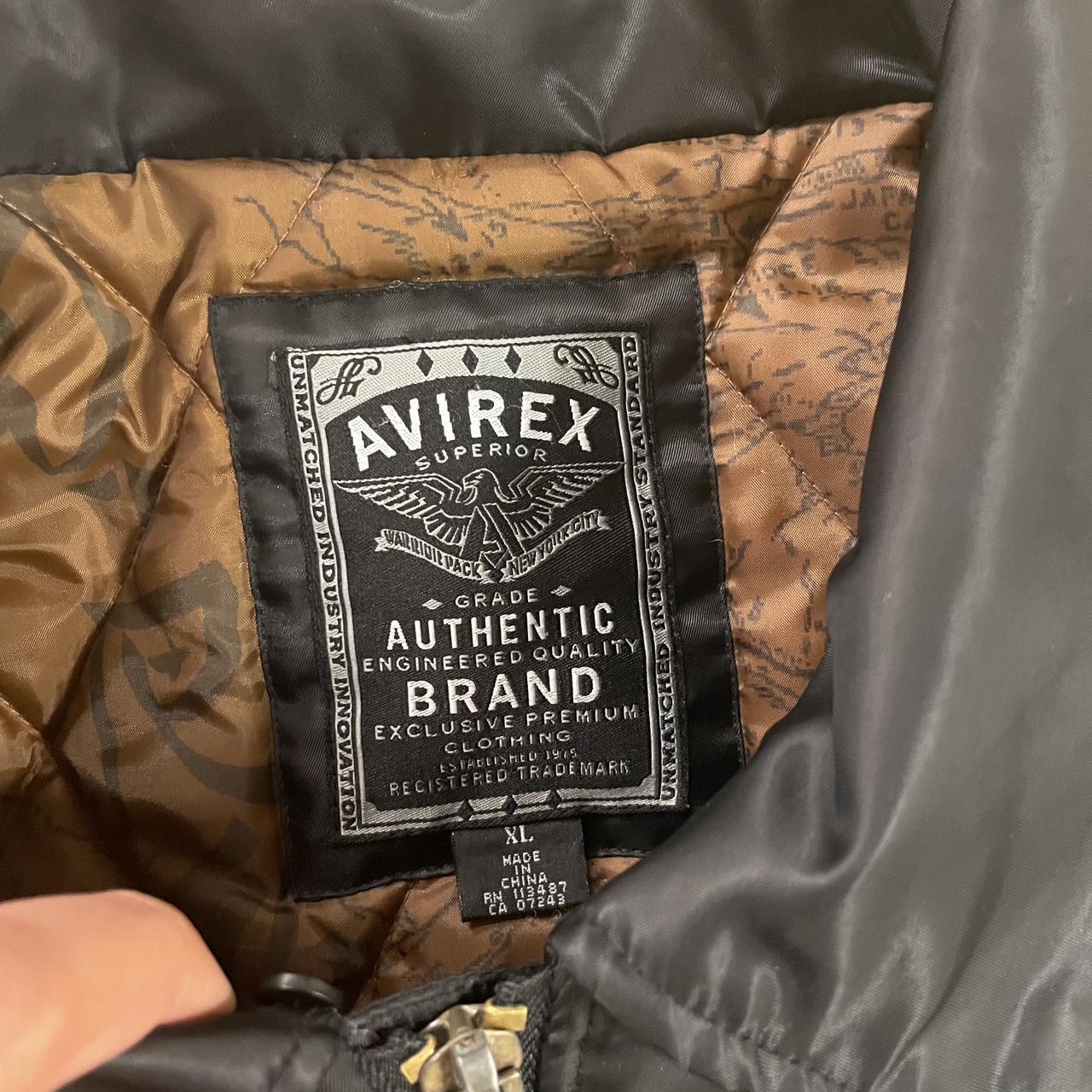 Vintage Avirex Bomber Jacket Size XL Sick... - Depop