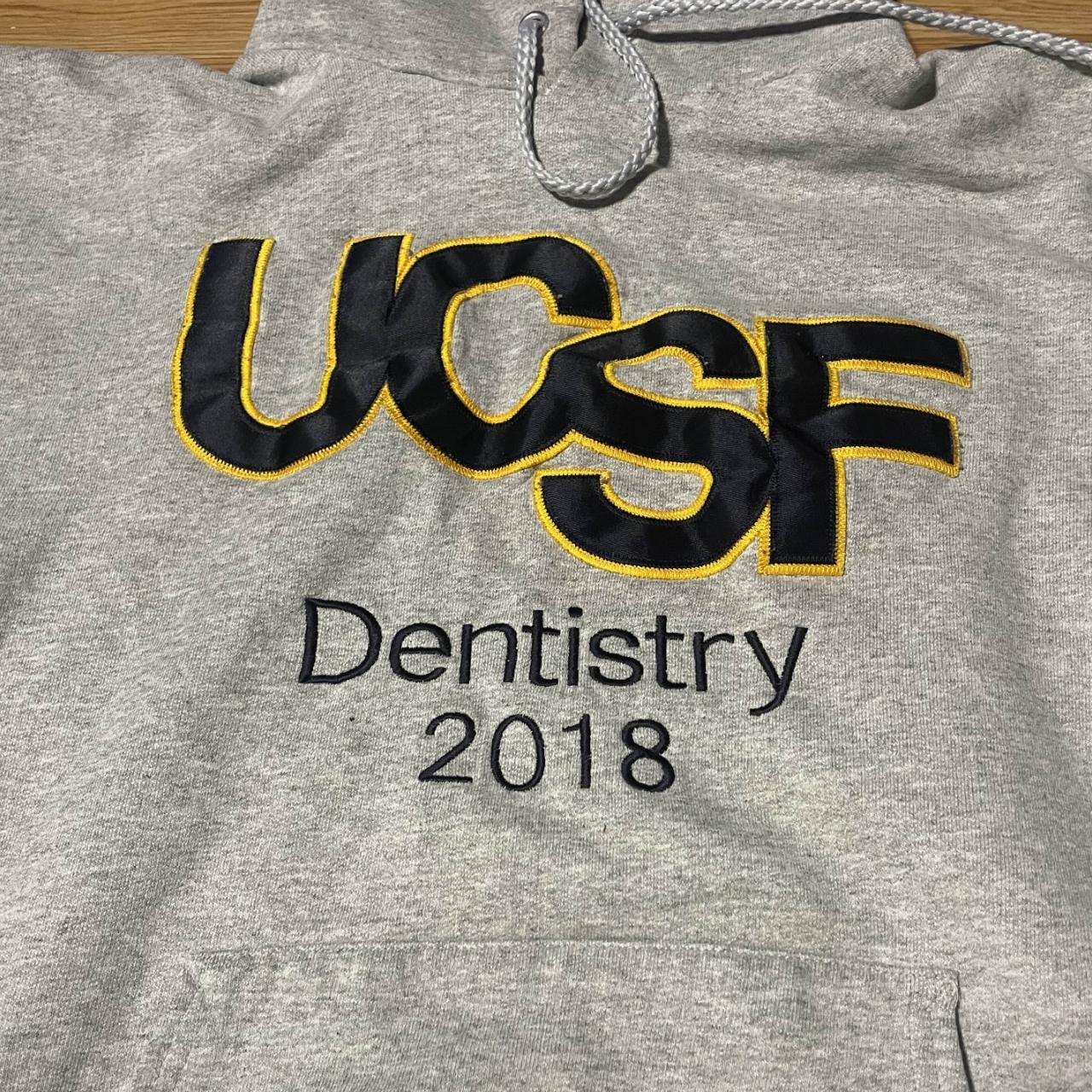UCSF HOODIE. Dm if interested size: small fits like... - Depop