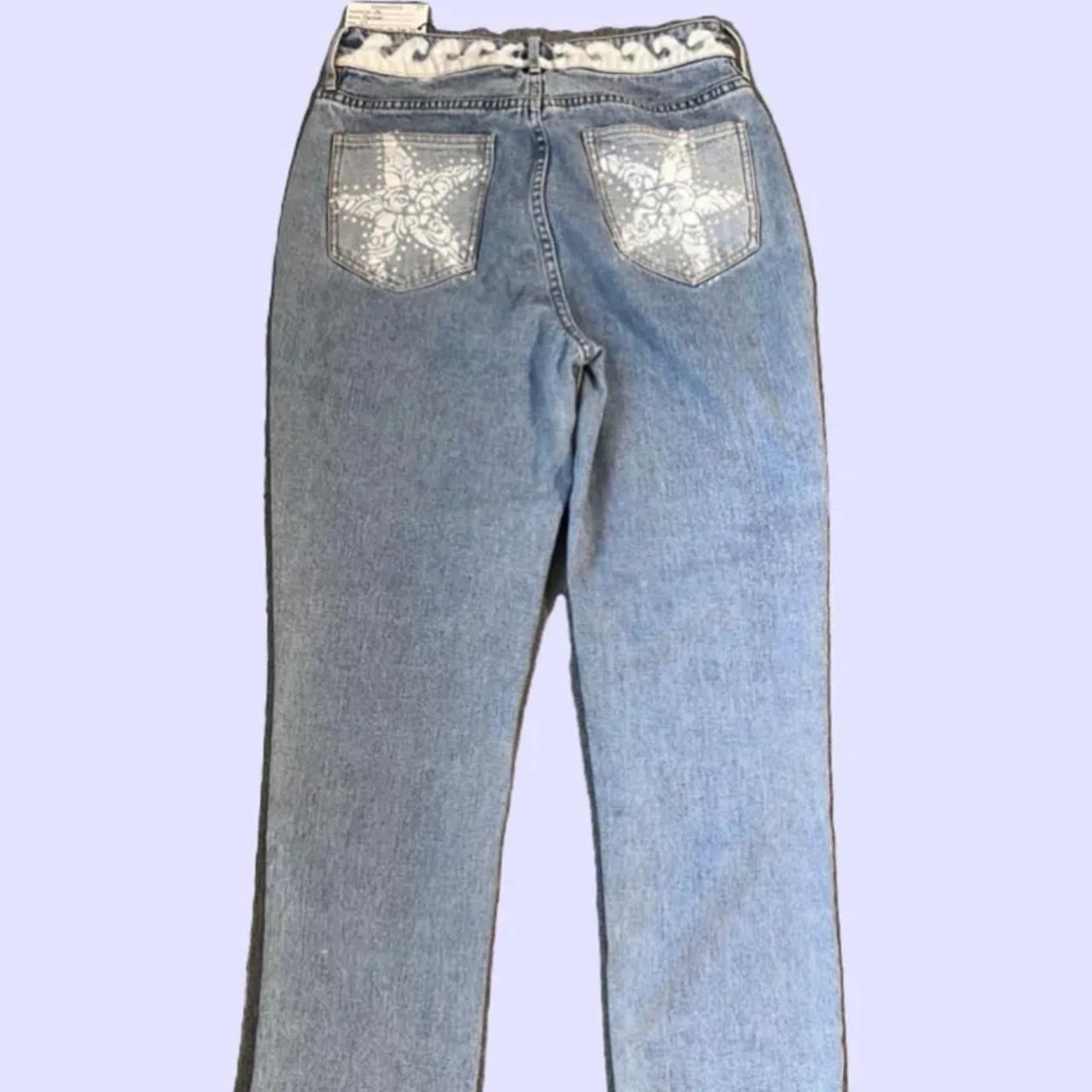 PacSun Patchwork Multi-Colored Blue Star Fish... - Depop