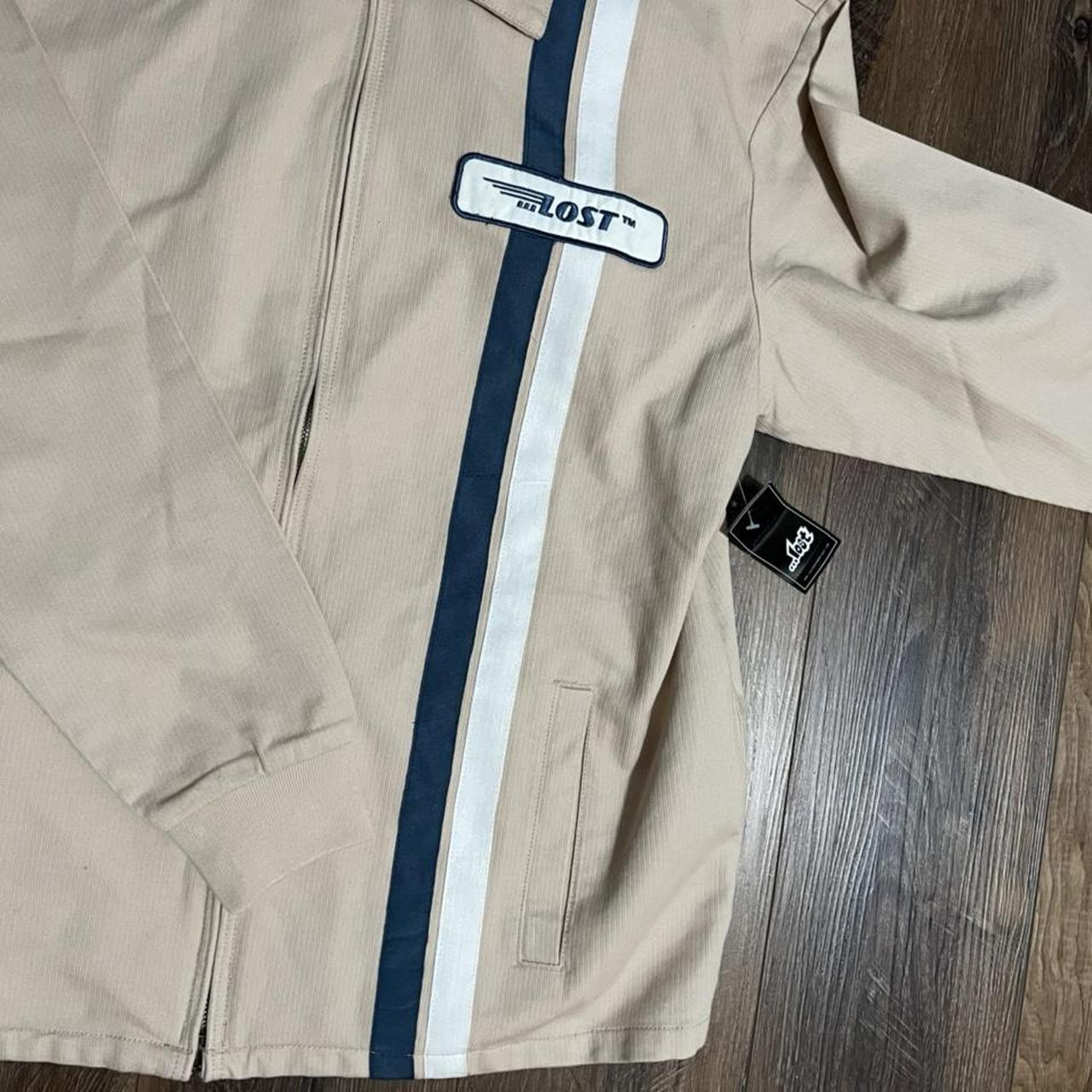 LOST TM Bomber Jacket #thrift #y2k #opium... - Depop