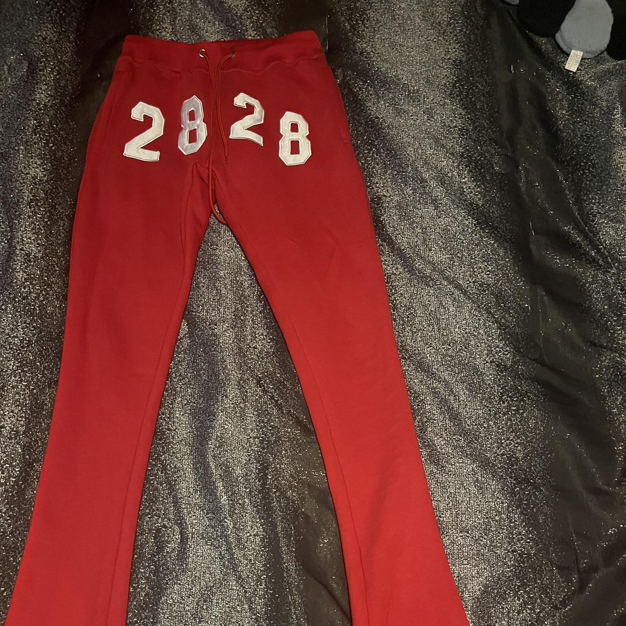 2828 stacked joggers - Depop