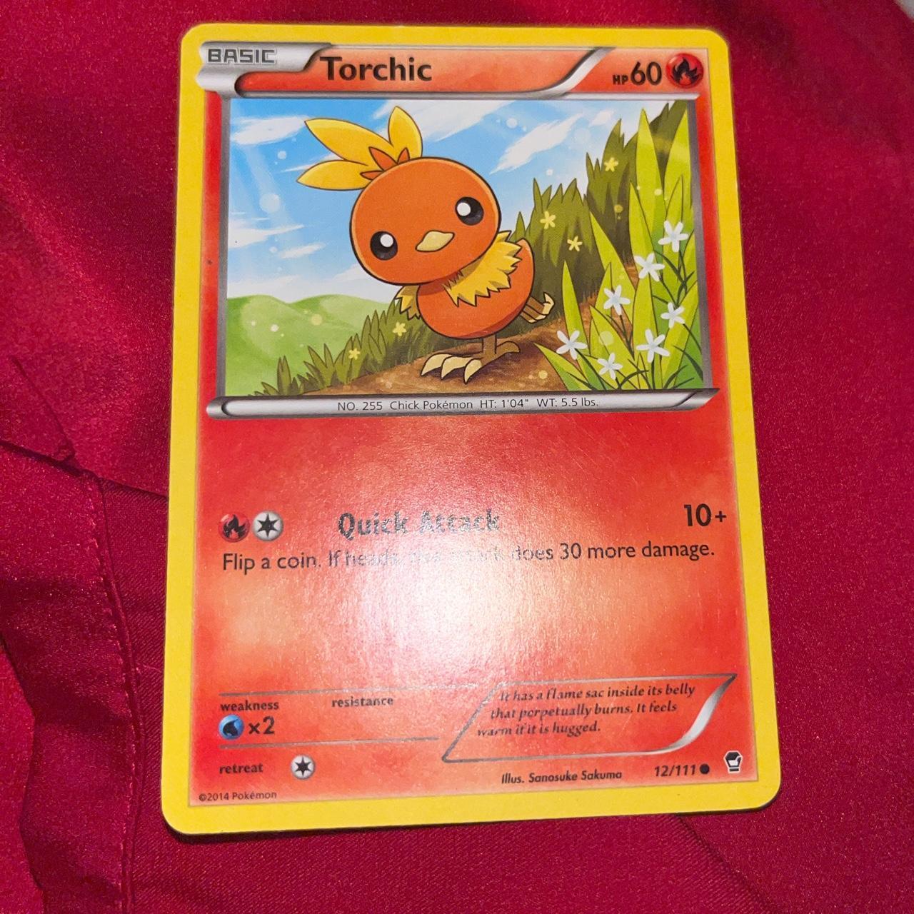 #12 Torchic pokemon card - Depop