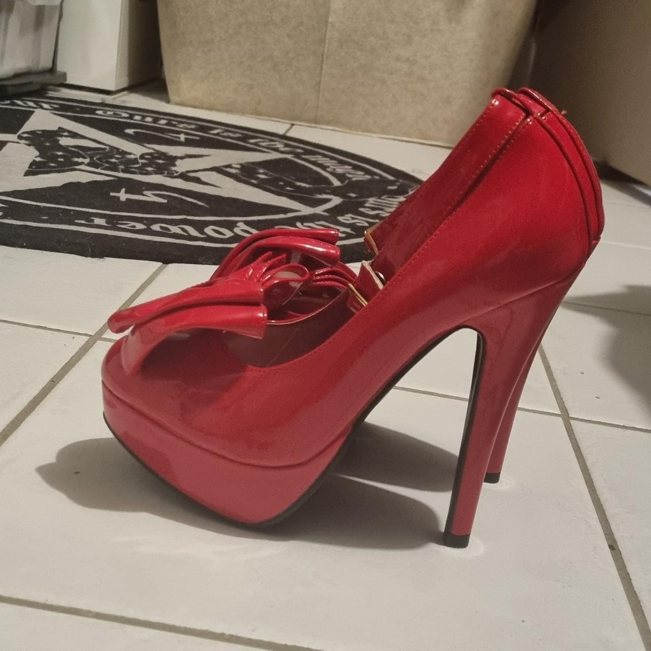 DEARY JAPAN GAL/GYARU SHIBUYA | RED PATENT LEATHER... | Depop