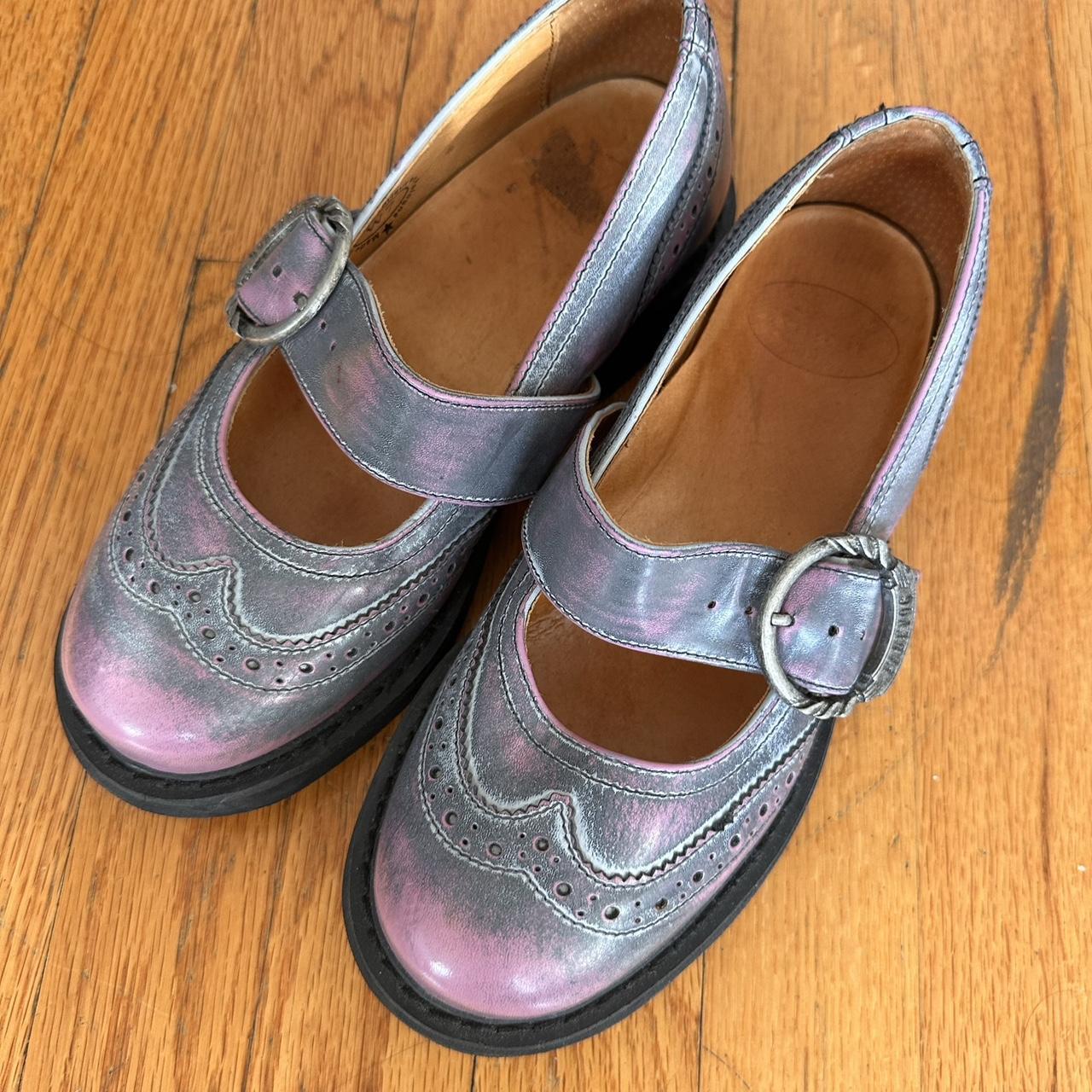 Vintage John Fluevog 7th Heaven Angela Mary Janes in... | Depop