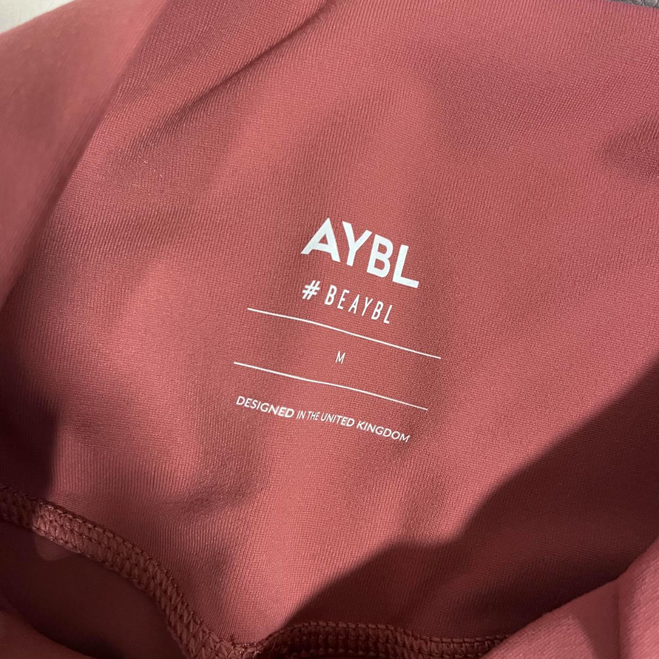 AYBL Mauve/pink workout leggings - Depop