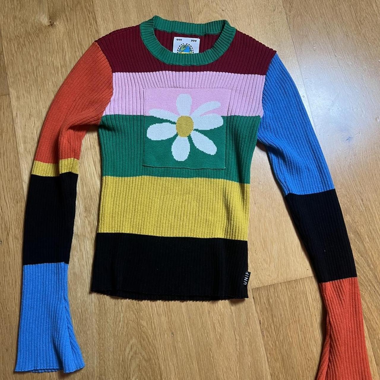 Authentic iconic daisy Unif top Bought originally... - Depop