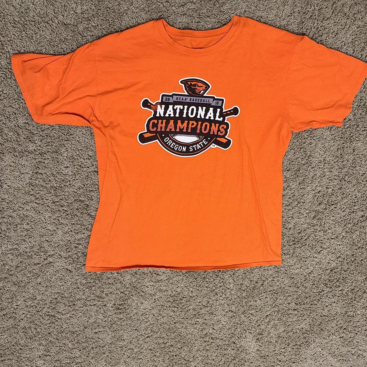Beavers Baseball Championship Shirt XL Boxy fit... - Depop