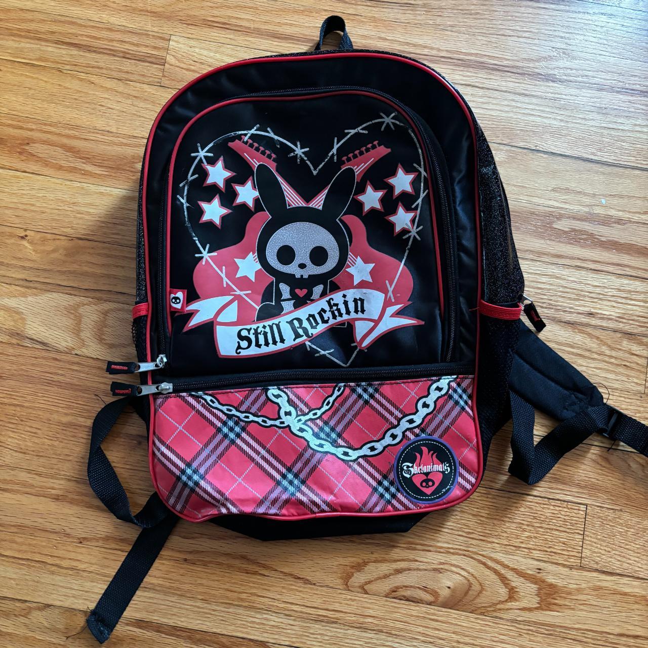 rare skelanimals backpack not sure of a price but... - Depop